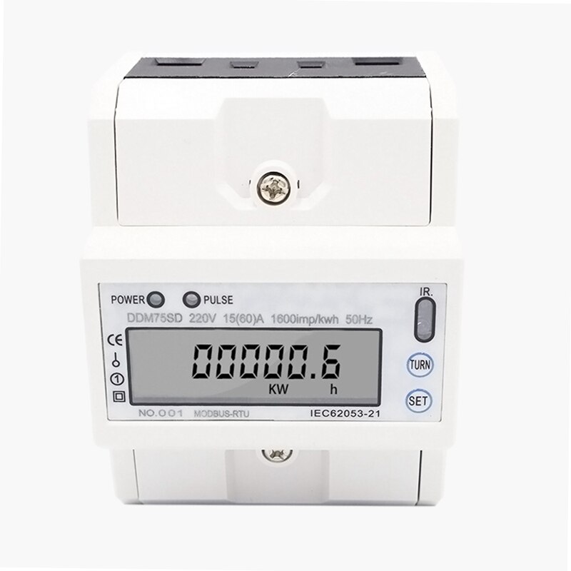 Enkele Fase Twee Draad DDM75SD RS485 Modbus Protoc... – Grandado