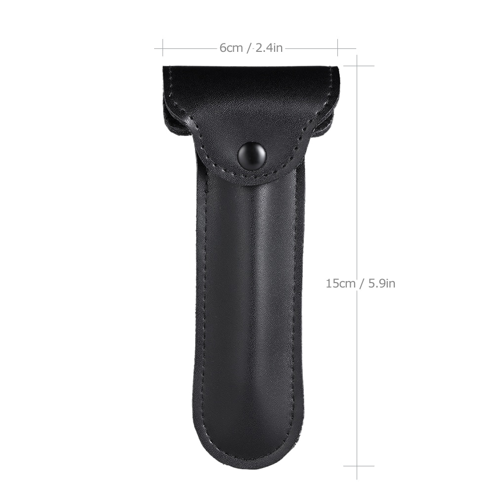 PU Leather Razor Pouch Long Handle Straight Safety... – Grandado