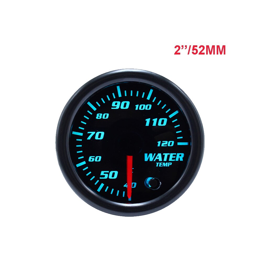 RESO--Auto 2" 52mm 7 Color Tinted Water Temp gauge... – Vicedeal