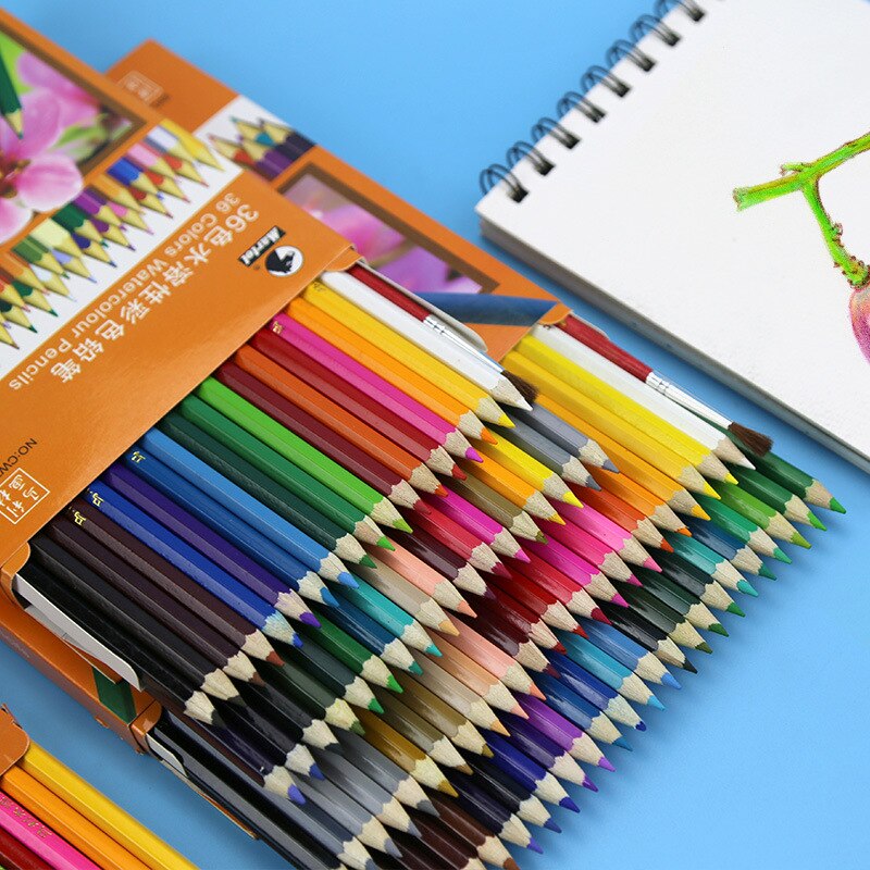 12/24/36/48 Colors Watercolor Pencils Art Supplies... – Vicedeal