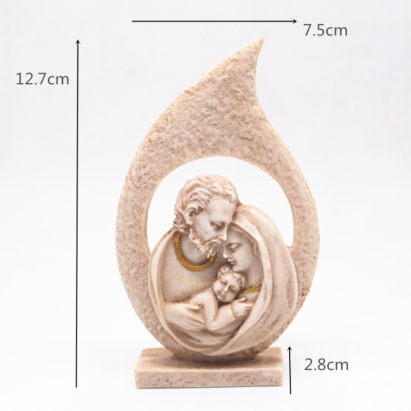 Holy Family Home Decoration Mother of Jesus Statue... – Vicedeal
