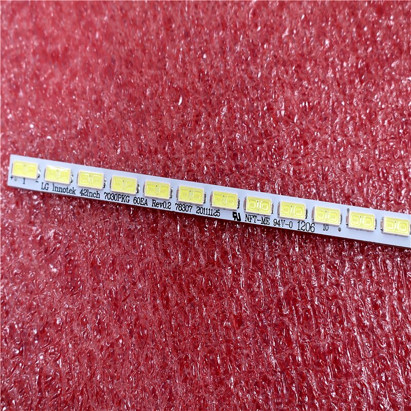 60LEDs 525mm LED backlight strip bar voor TV LG In... – Grandado