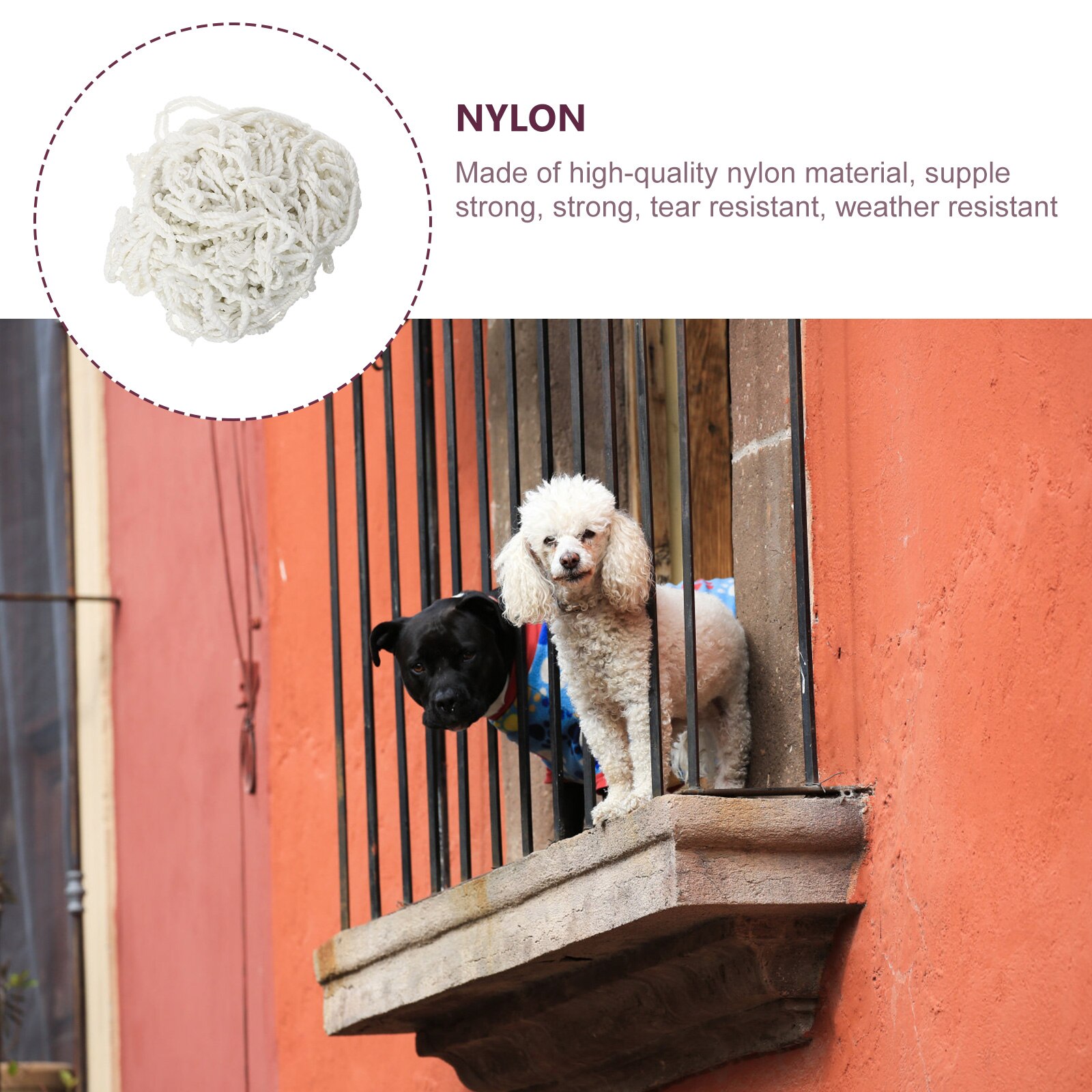 Household Pet Mesh Anti-fall Dog Netting Balcony C... – Vicedeal