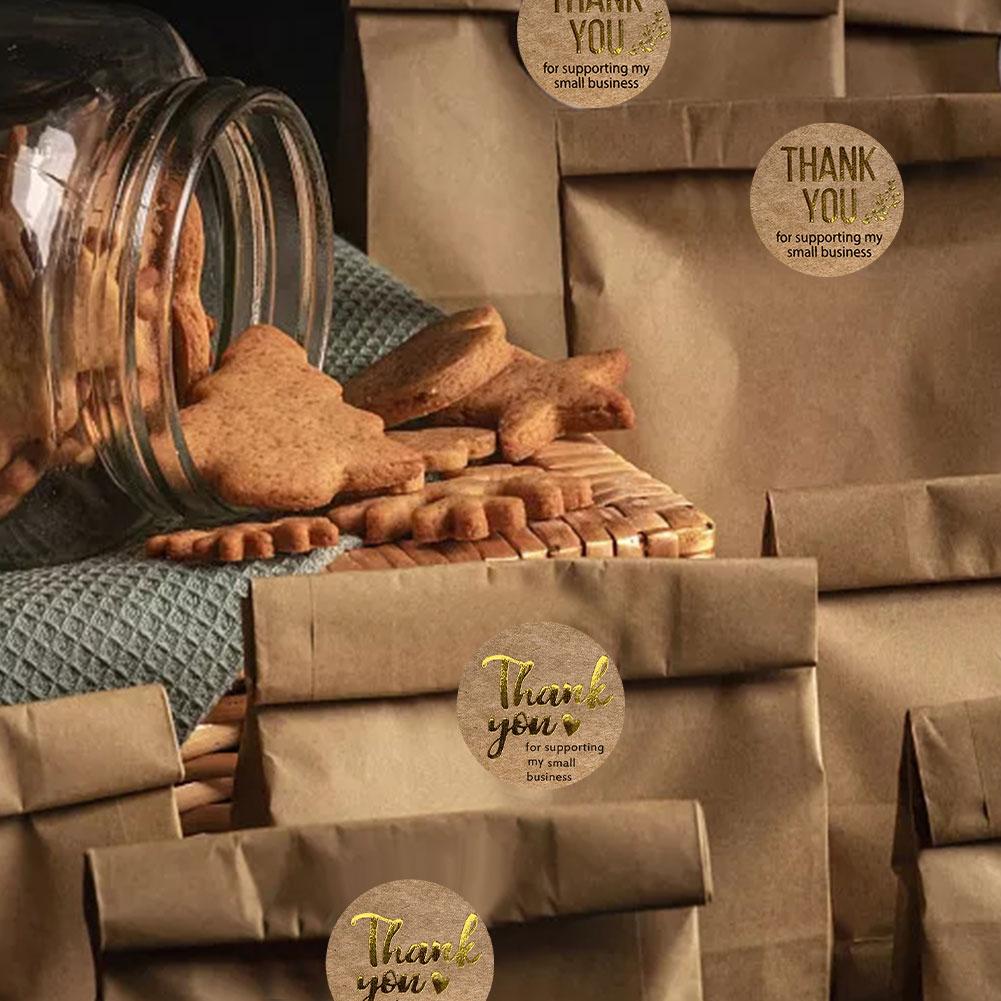 500 Pcs/ Roll Label Sticker Leuke Natuurlijke Kraf... – Grandado