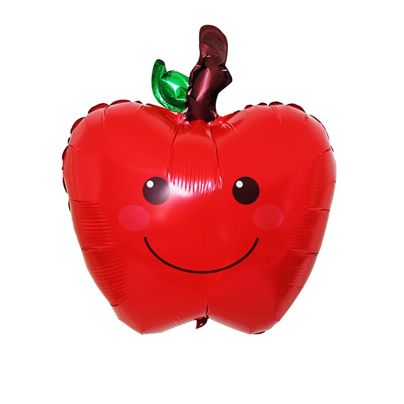 1Pcs Apple Foil Balloons Birthday Fruit Red Apple ... – Vicedeal