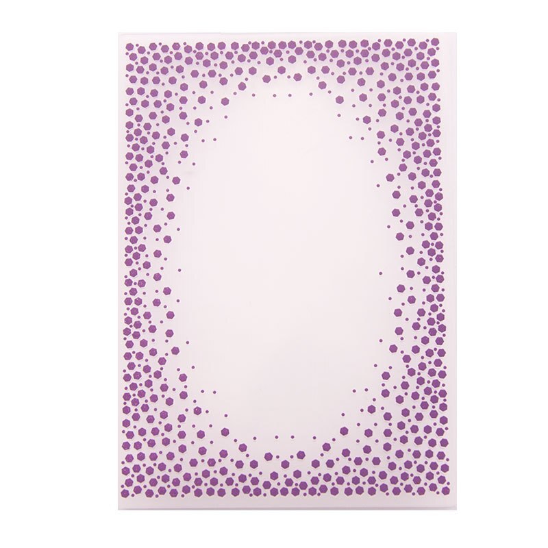 Dot Embossing Folder for Card Making Floral DIY Pl... – Grandado