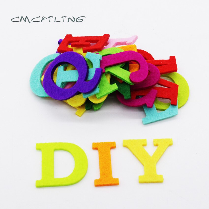 CMCYILING Cartoon Felt Alphabet For Sewing Scrapbo... – Grandado