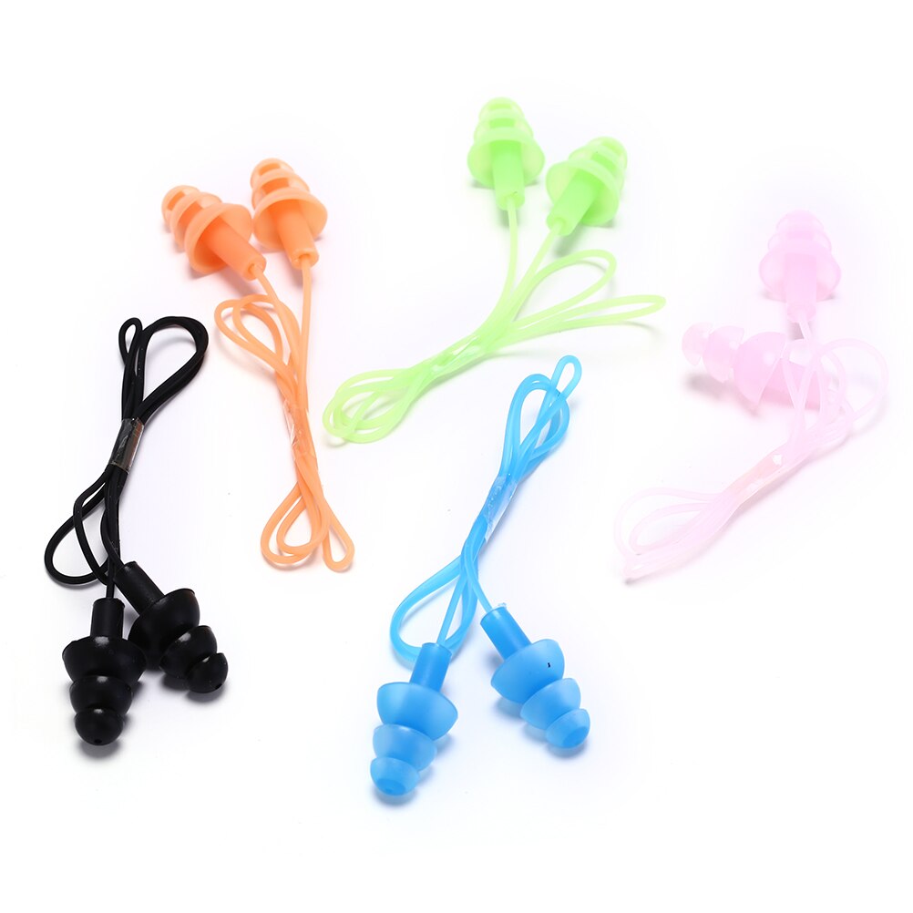1Pcs Universal Soft Silicone Swimming Ear Plugs Ea... – Grandado