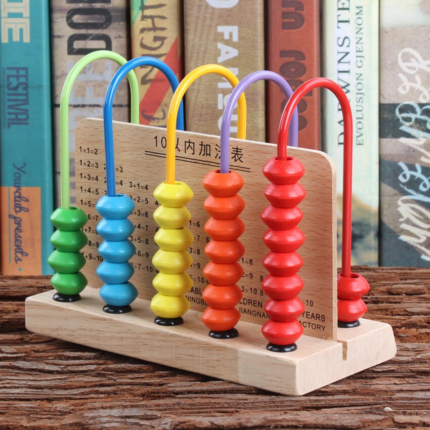 5 Digit Wooden Abacus Calculator Children Educatio... – Grandado