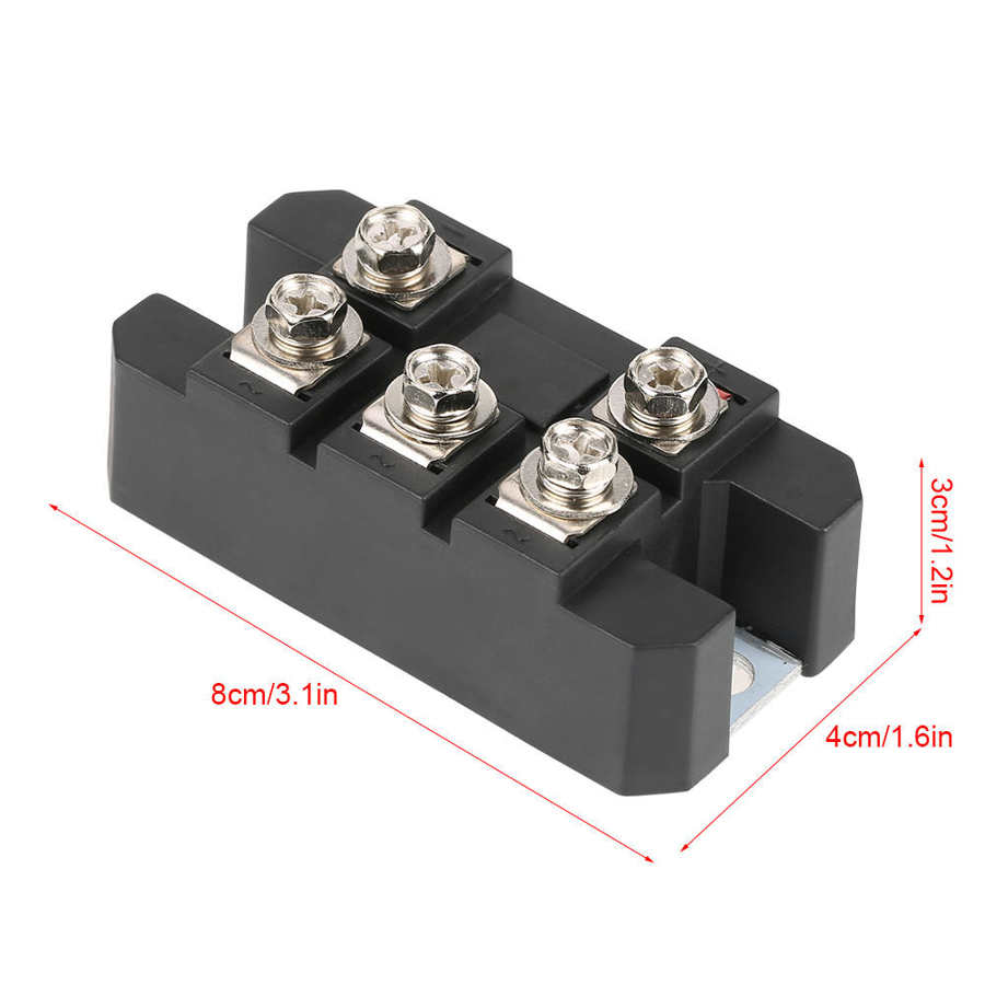 1pc MDS100A Black Three Phase Diode Bridge Rectifi... – Grandado