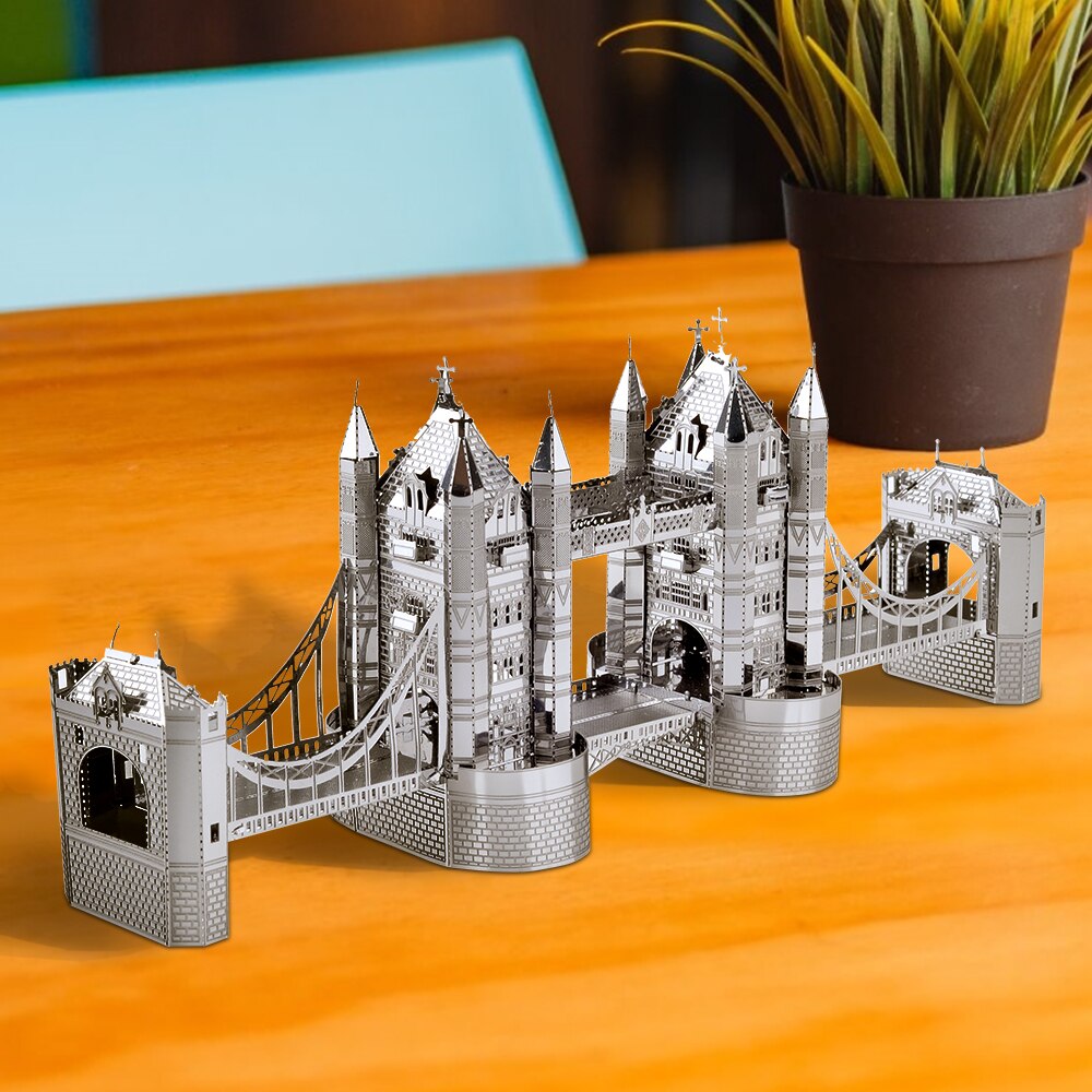 LONDON TOWER BRIDGE 3D Metal Model DIY Constructio... – Grandado