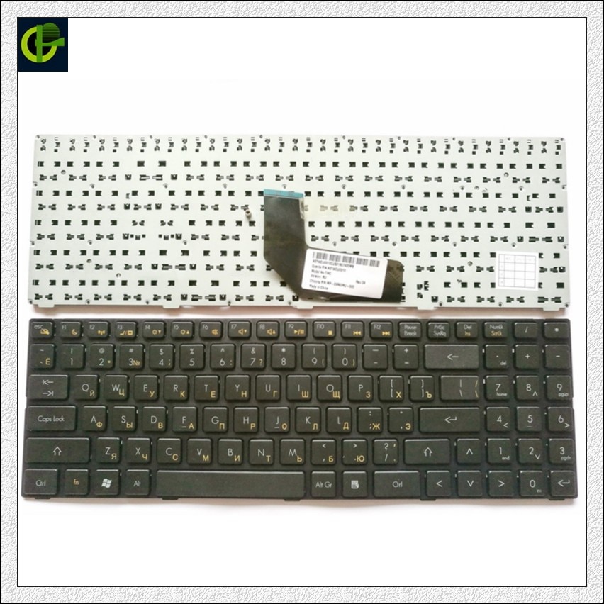 Frame Russische Keyboard voor DNS TWC K580S i5 i7 ... – Grandado