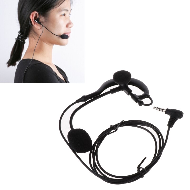 Referee Earhook Headphone 3.5mm Jack Headset for V... – Grandado