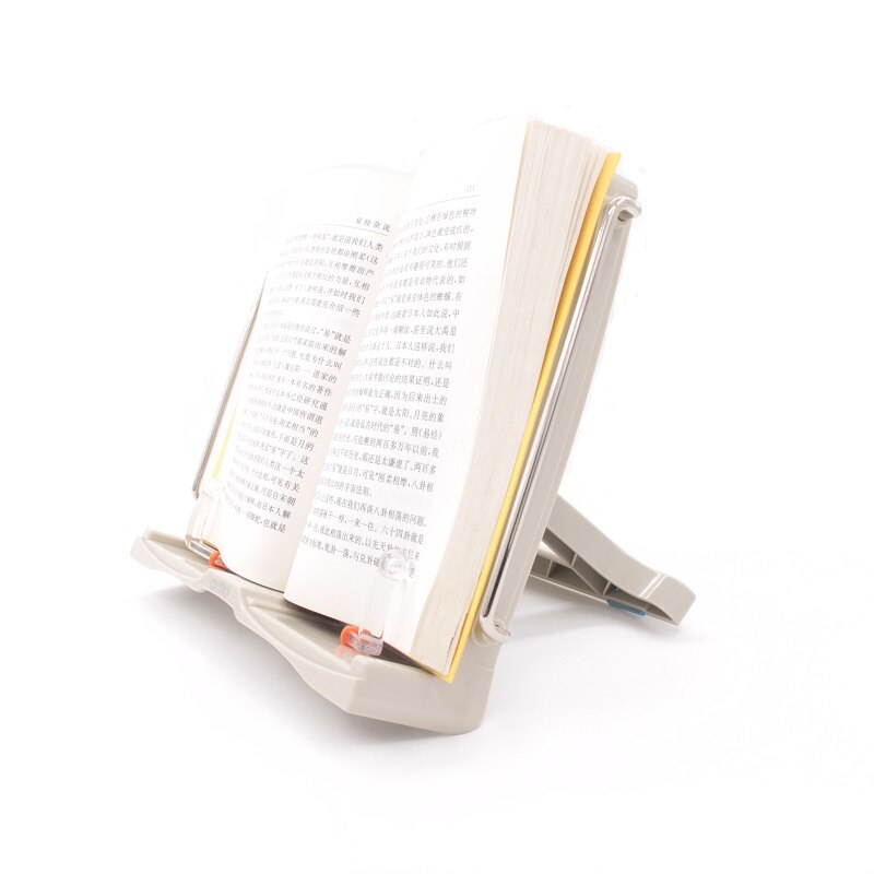 Grey Book Holder Portable Support for Books Readin... – Grandado