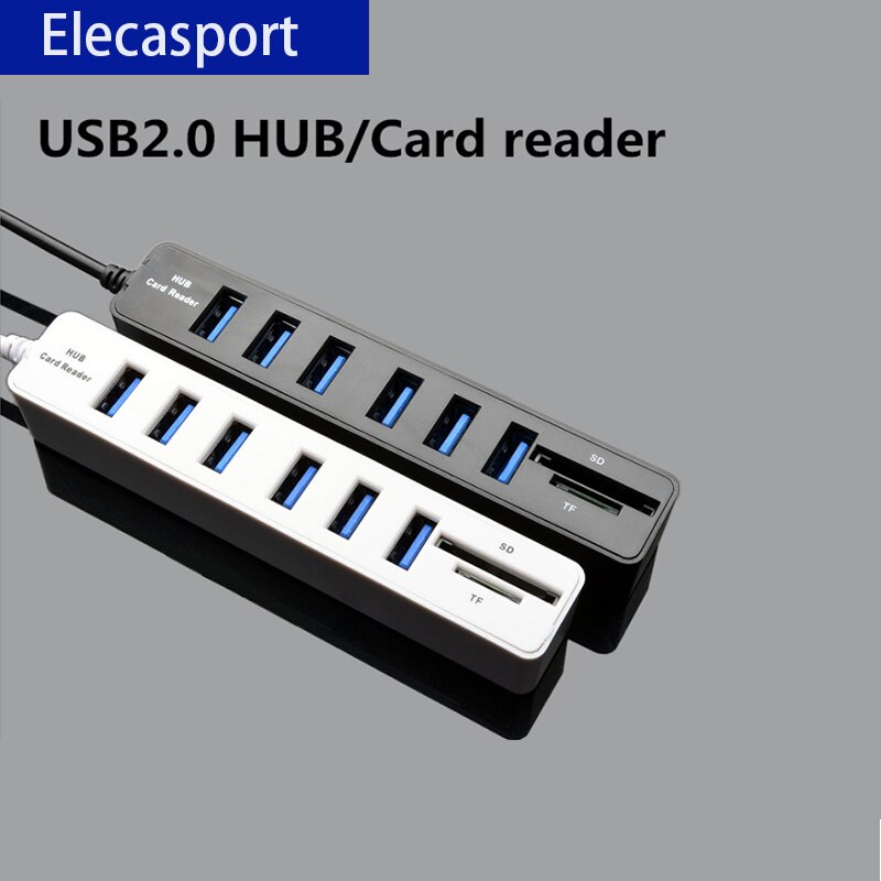 8 in 1 USB B hub，hub for Laptops PC computers – Vicedeal