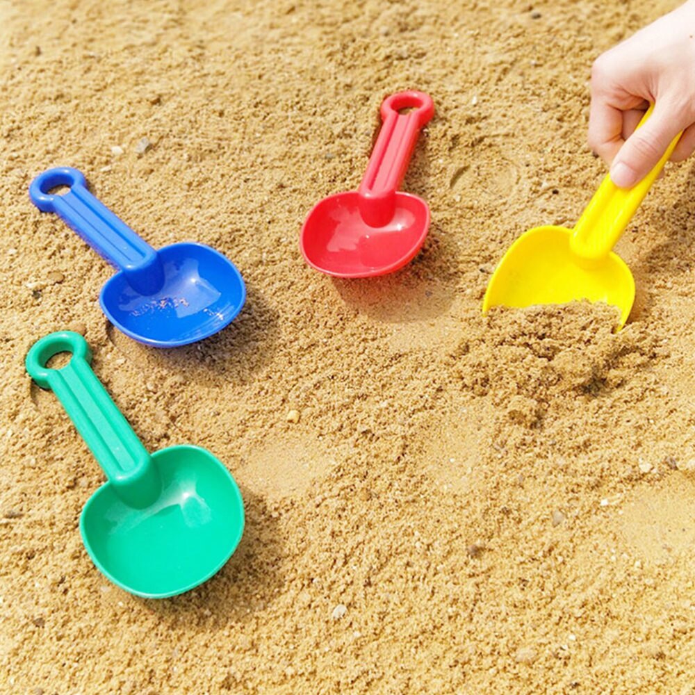 8pcs Sand Shovels Children Sand Scoop Short Handle... – Vicedeal