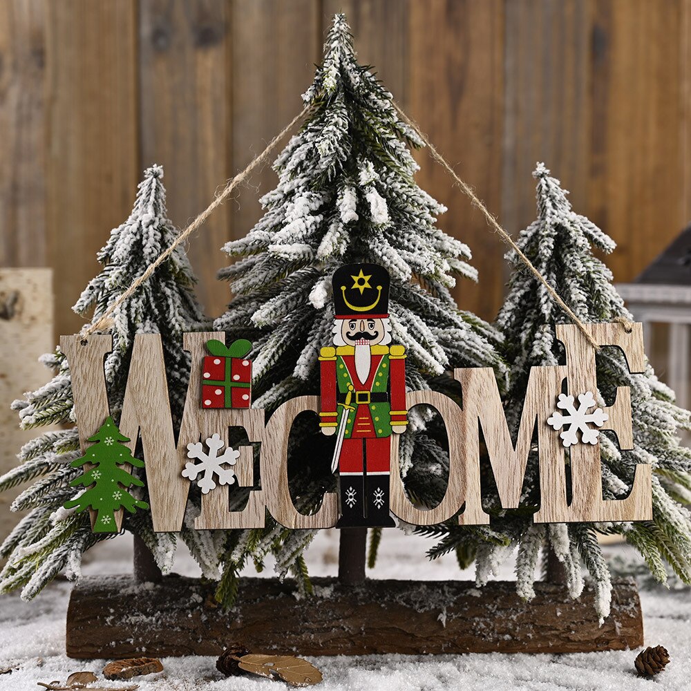 Kerst Decoratie Benodigdheden Houten Walnoot Solda... – Grandado