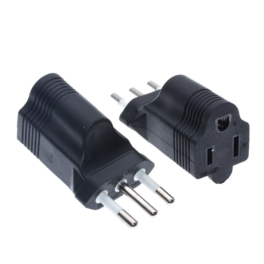 US 3 Prong to Italy Travel Plug Connector, Italy 3... – Grandado