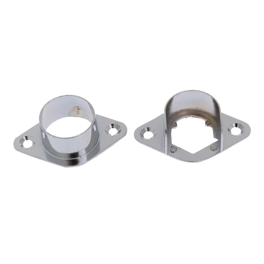 2 Curtain pole recess brackets for 25mm dia. rods ... – Vicedeal