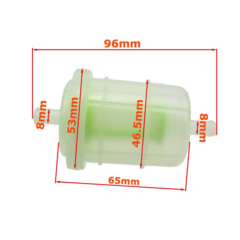 XLSION 5 stks Brandstoffilter 49019-3712 Voor Kawa... – Grandado