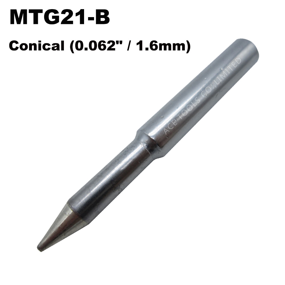 MTG21-B Conical Round Soldering Tips Fit WELLER WL... – Grandado
