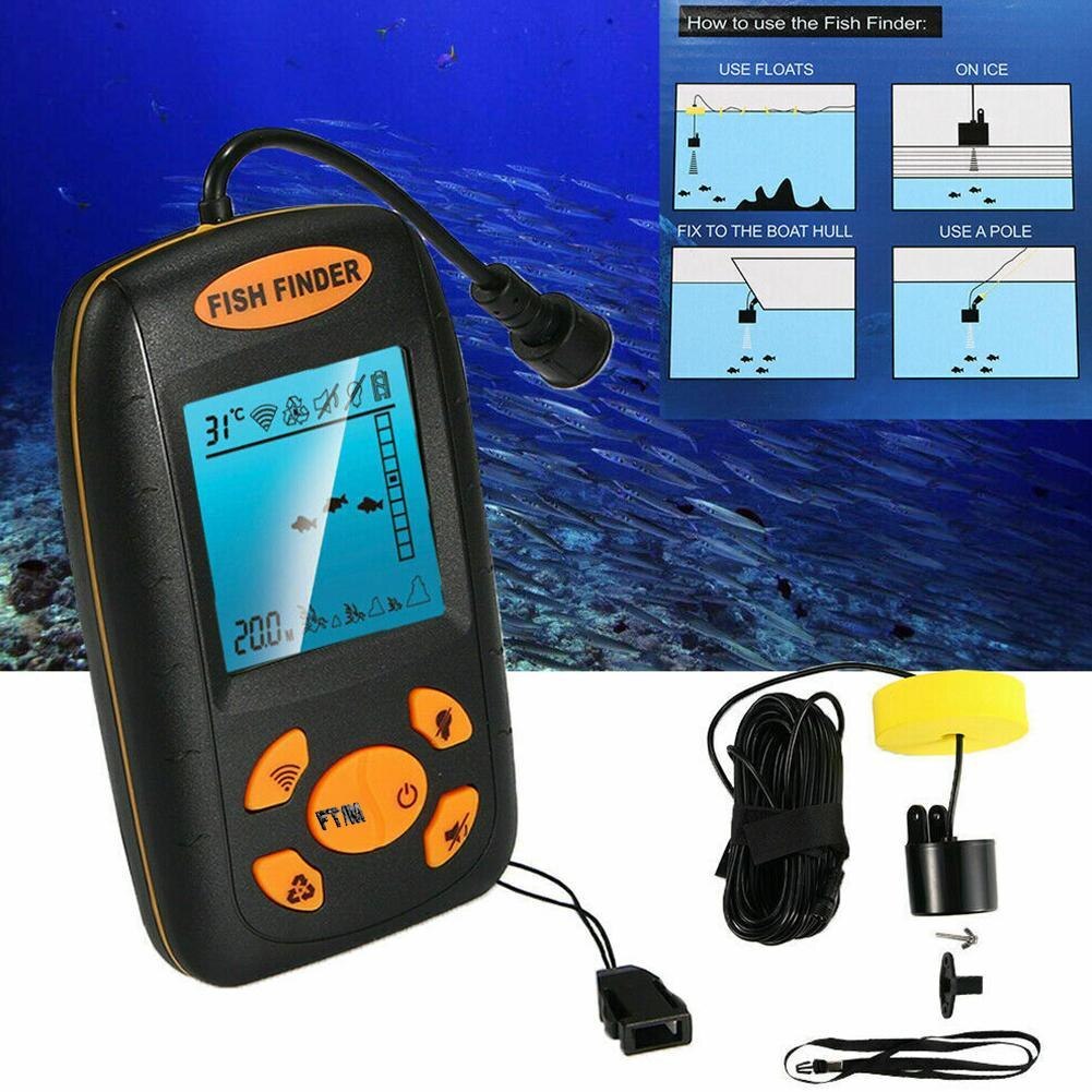 Portable Ultrasonic Wireless Fish Finders Fish Und... – Grandado