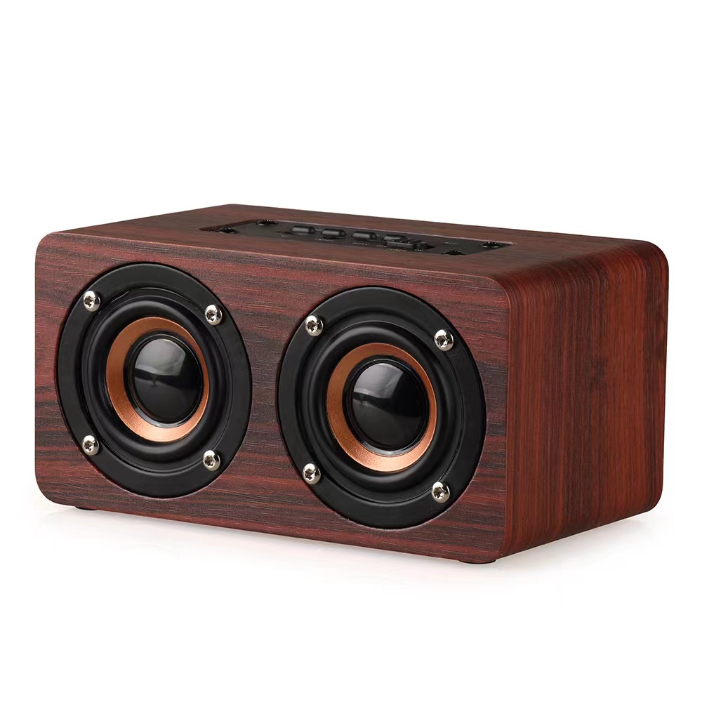 Multifunction Wooden Wireless Bluetooth Speaker TW... – Grandado