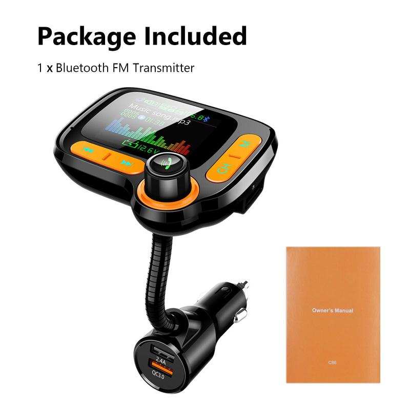 Car Handsfree Wireless Car Bluetooth Kit FM Transm... – Vicedeal
