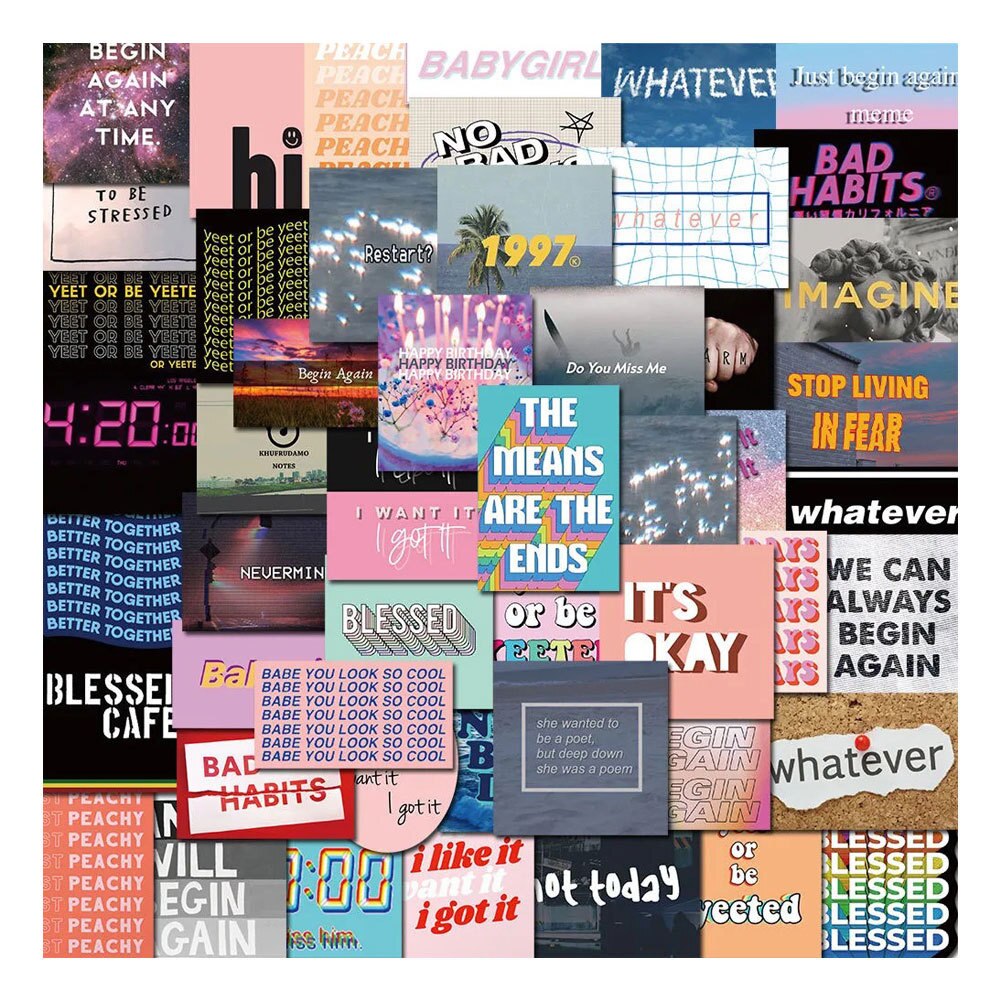 10/30/50 kpl ins tuuli inspiroiva kadonnut tekstip... – Grandado