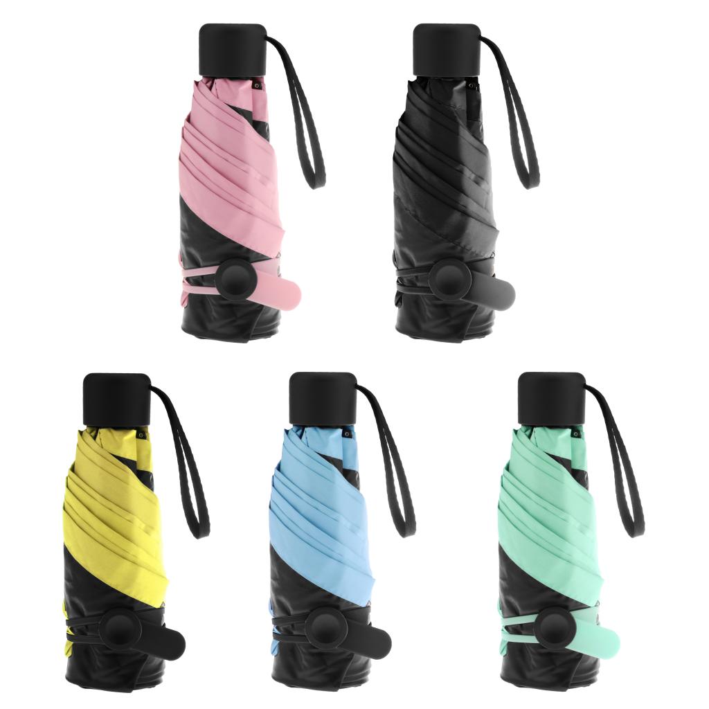 Mini Draagbare Paraplu Licht Kleine Pocket Paraplu... – Grandado