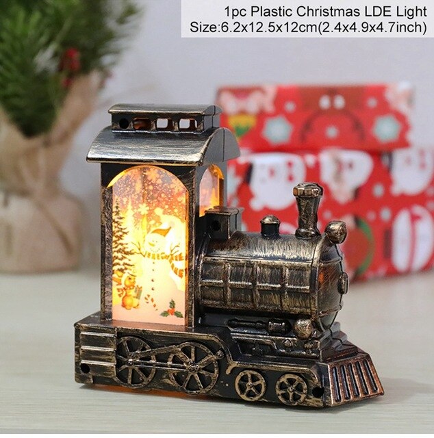 Christmas LED Light Train Merry Christmas Decorati... – Vicedeal