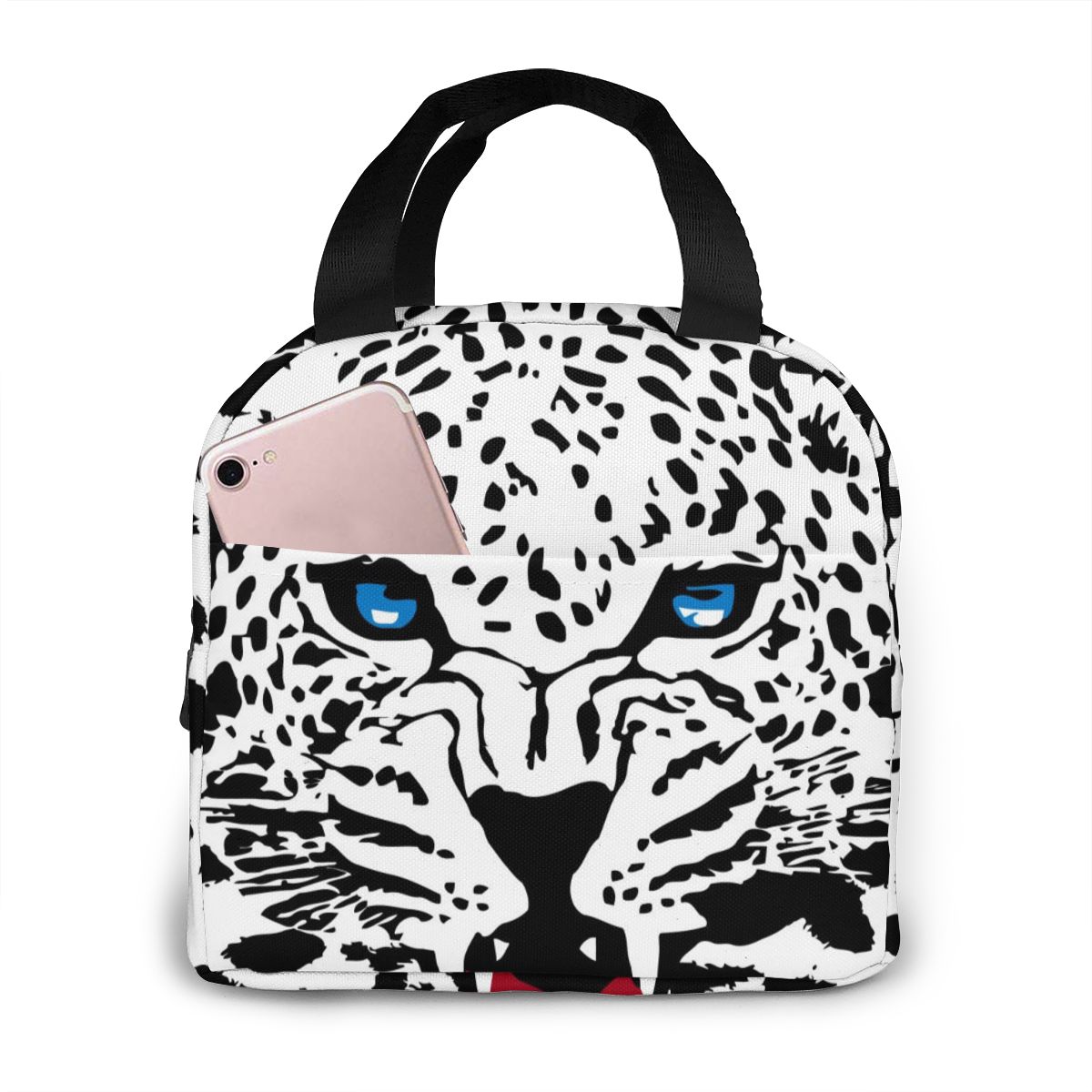 Black And White Leopard Texture With Kiss Print Co... – Vicedeal