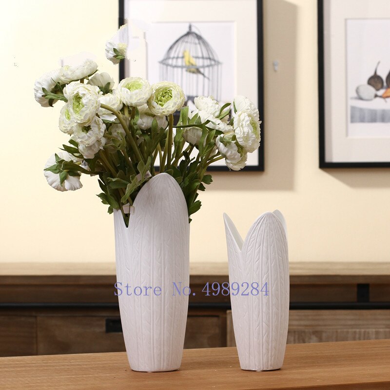 ceramics vase Flower pattern Flower arrangement ac... – Vicedeal