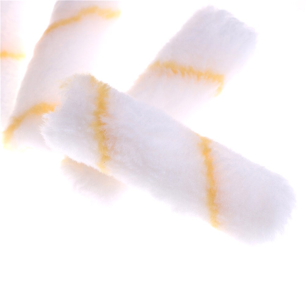 5Pcs 4" Paint Roller Covers Mini Paint Roller Edge... – Grandado