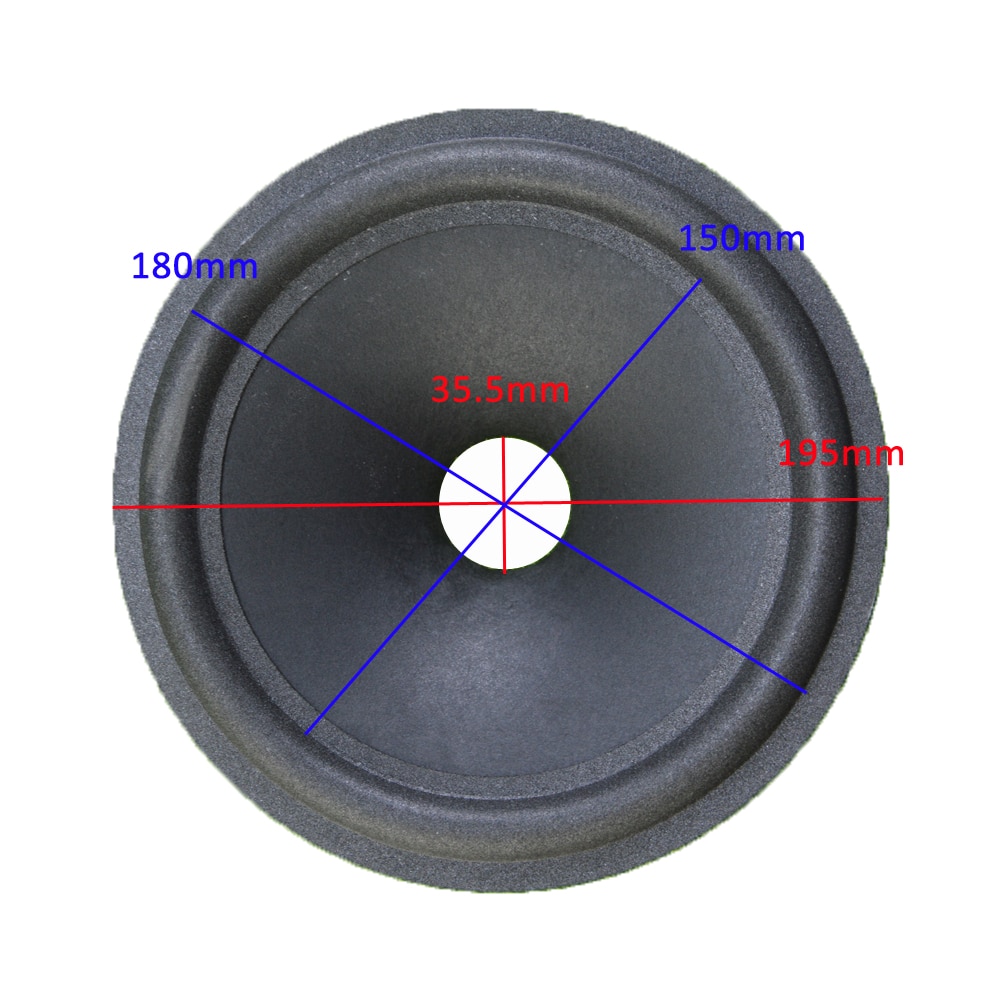 8 inch Loudspeaker Paper Cone (195mm*180mm*150mm*3... – Vicedeal