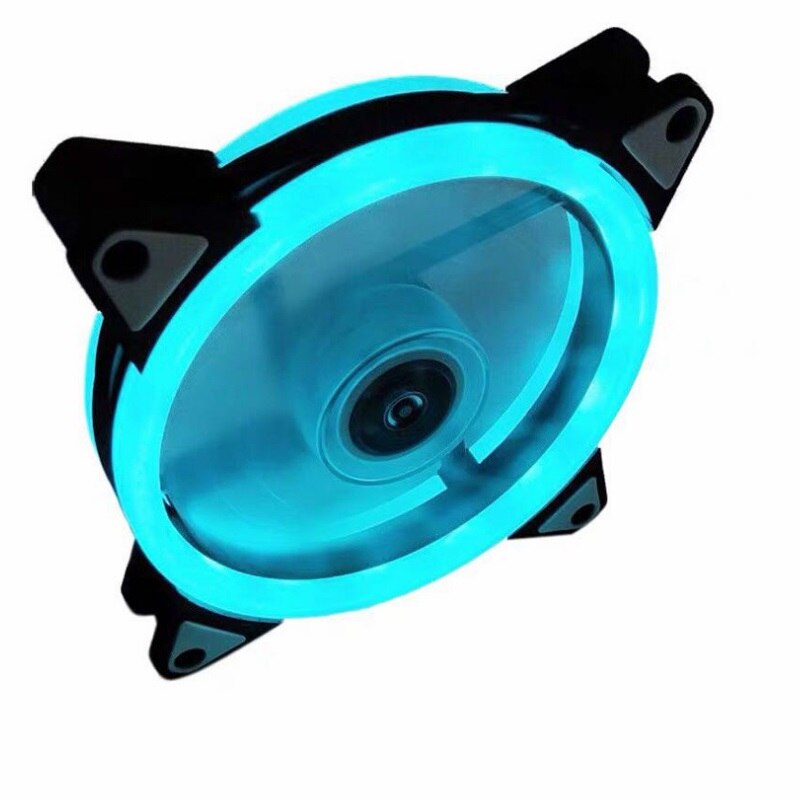 Flash LED Case Fan 120mm Fans Silent Sleeve Bearin... – Grandado