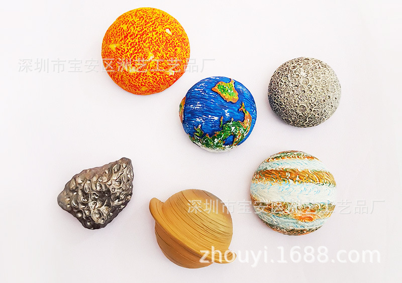 Fridge Magnet Paste Decor Souvenir Universe Planet... – Grandado