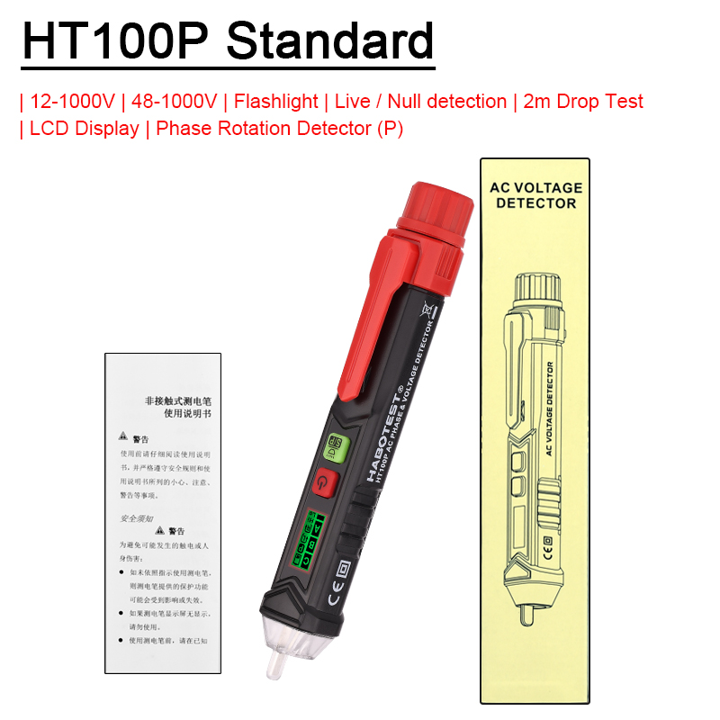 Non-Contact Phase Rotatie Ac Pen Detector Diy Volt... – Vicedeal