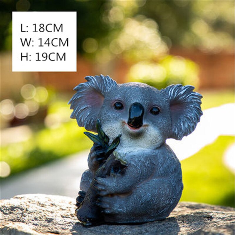 Garden Statue Outdoor Courtyard Small Garden Balco... – Grandado