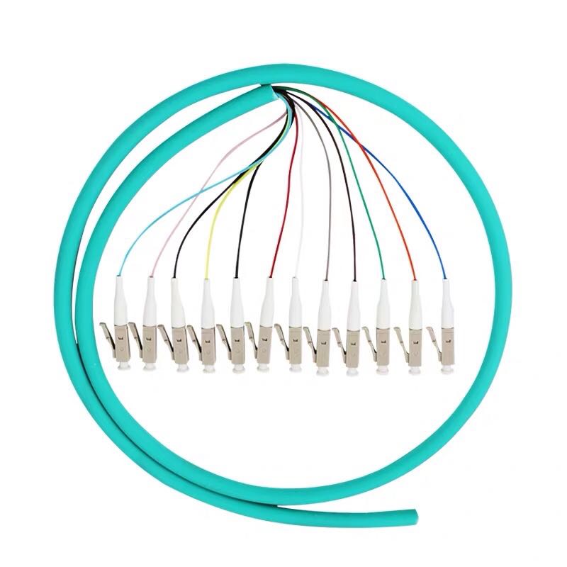 1.5M Fiber Optic Pigtail, 12 core , LC, Multimode,... – Grandado