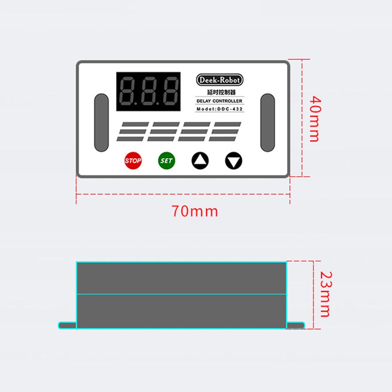 Deek-Robot DDC-432 Dual MOS LED Digital Delay Cont... – Vicedeal