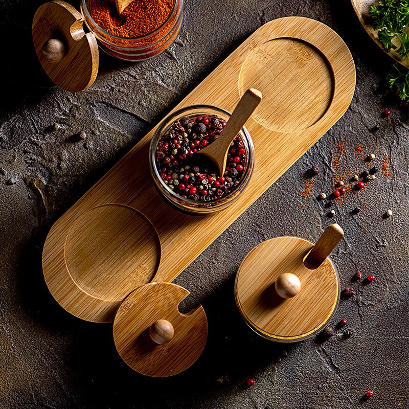 Caja de condimento 3 en 1, bote para condimento de... – Grandado