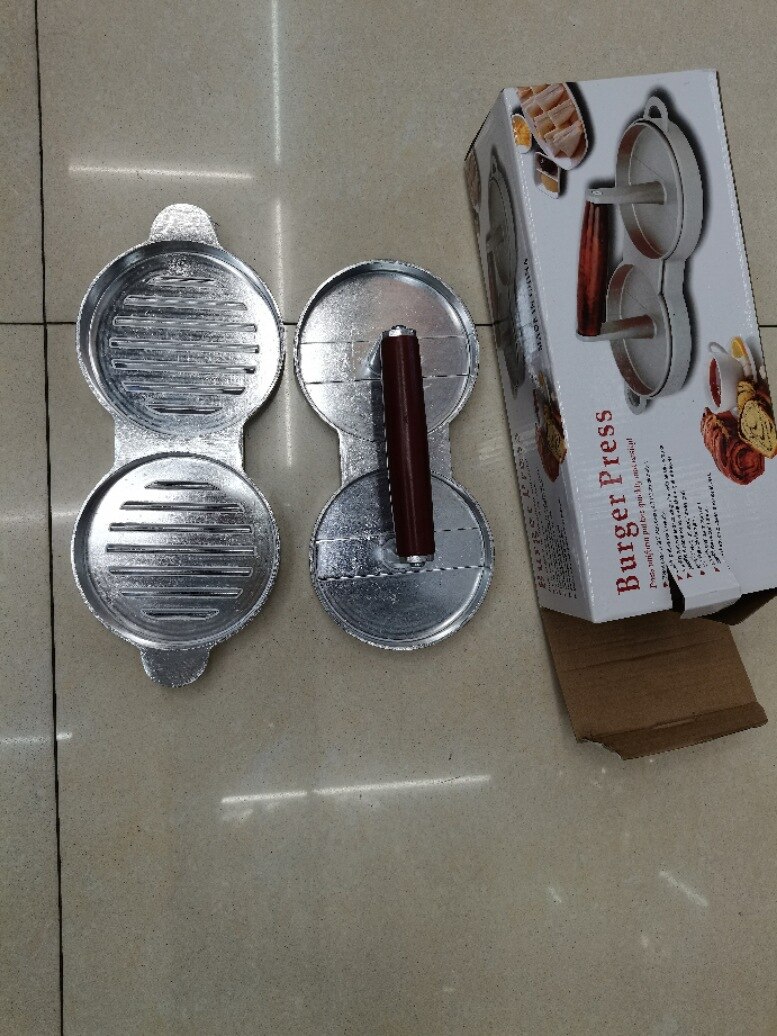 Hamburger Press Stuffed Burger Press Meat Grill Pa... – Grandado