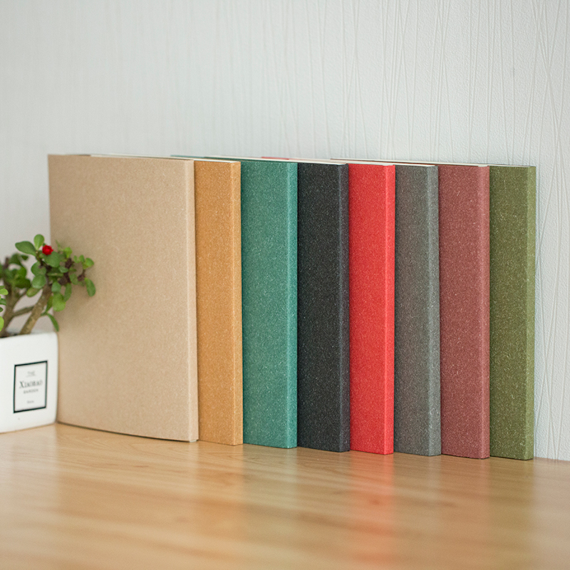 BLINGIRD simple color paper cover 5mm mesh noteboo... – Grandado