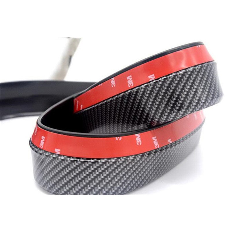 Red CARPRIE Universal carbon fiber front bumper li... – Vicedeal