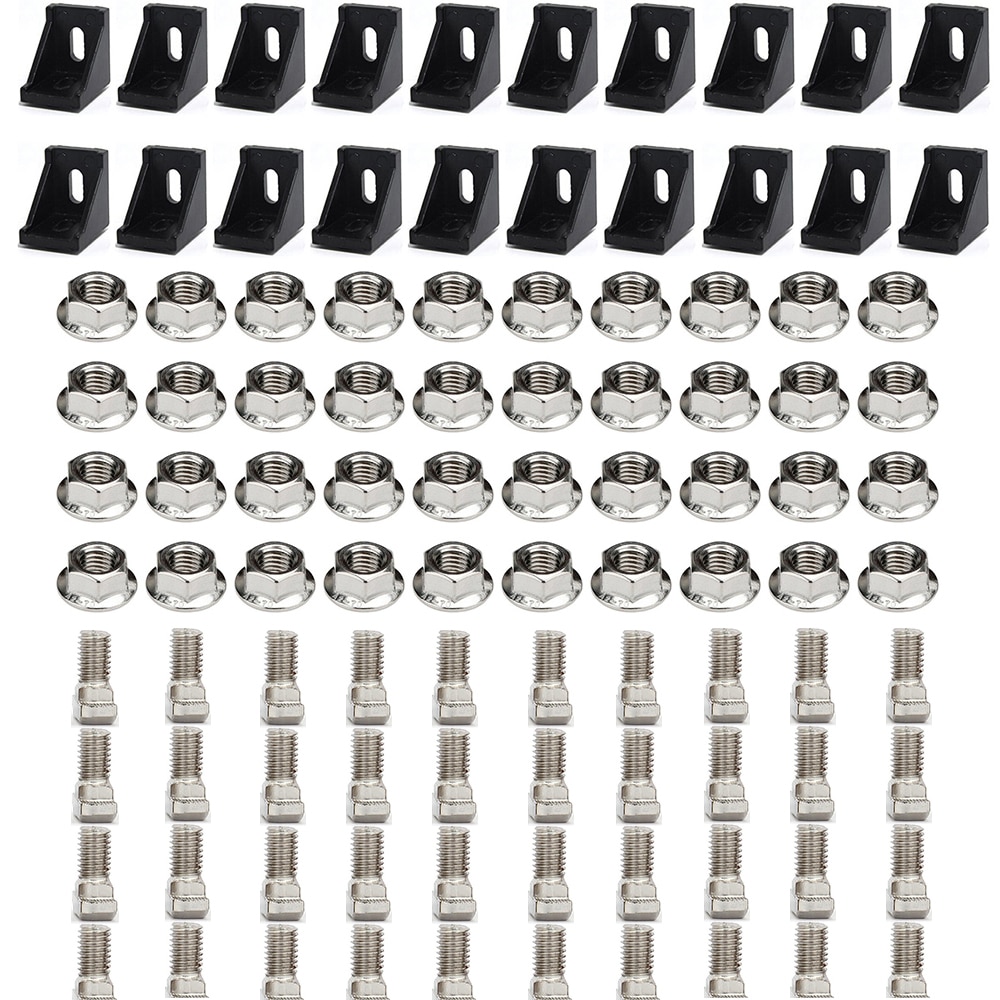 3030 Aluminium Profiel Connector Set: 20Pcs 3030 H... – Vicedeal