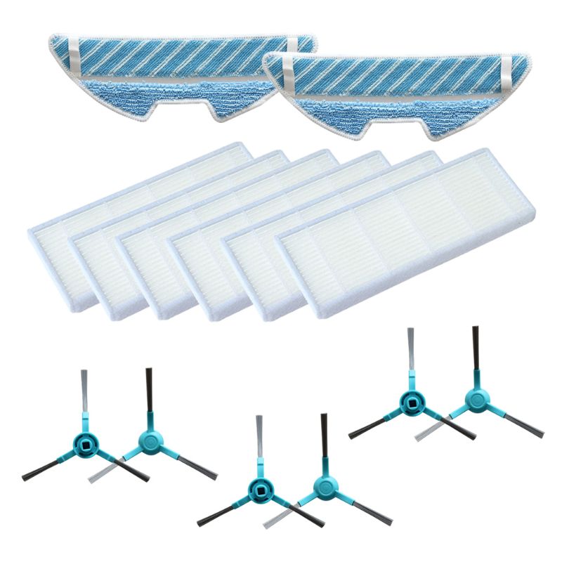 Roller Main Brush Dust Hepa Filter Side Brush Mop ... – Vicedeal