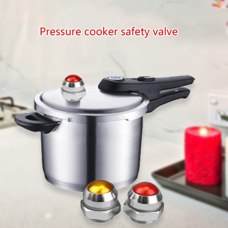2 Pcs Pressure Cooker Aluminum Little Red Safety C... – Grandado