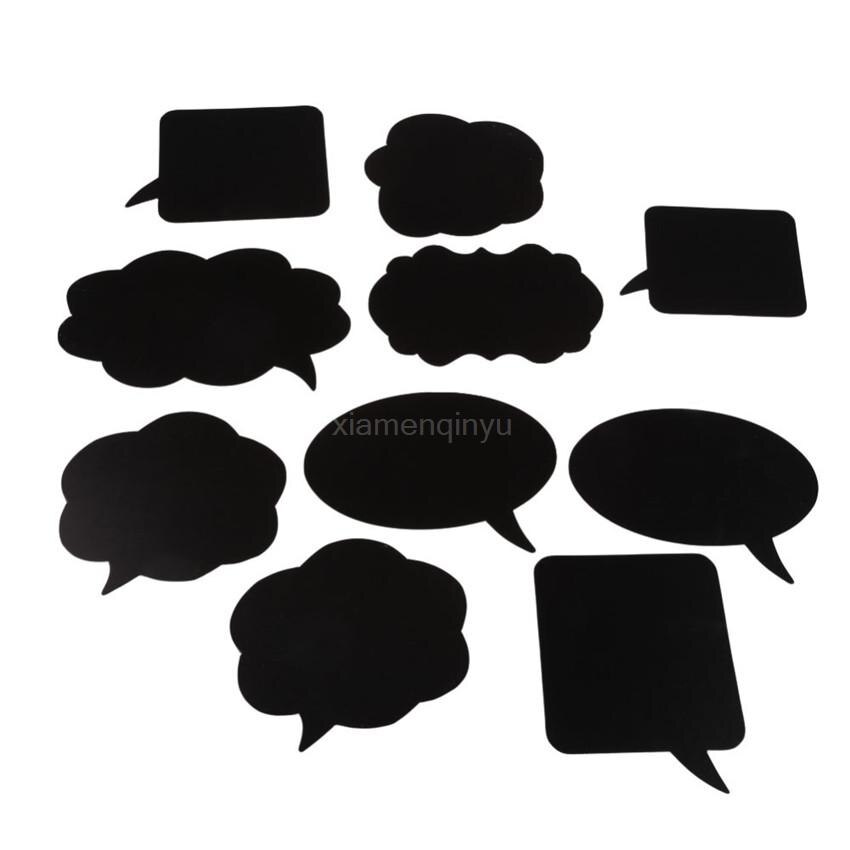Photo Booth 10 pcs DIY Funny Speech Bubble Chalk b... – Grandado