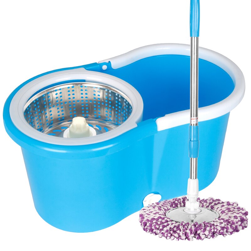Mop bucket rotating mop automatic drying double dr... – Grandado